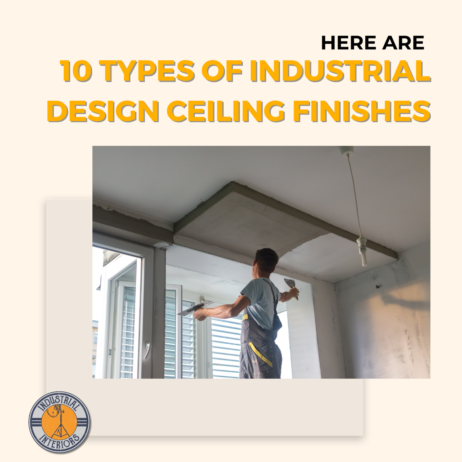 Here are 10 types of industrial design ceiling finishes ...